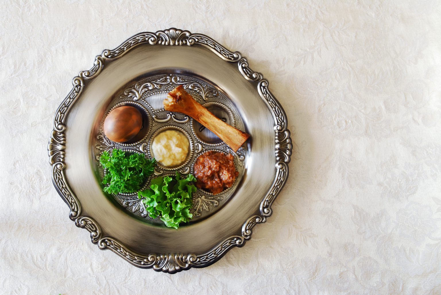 Passover Seder Plate Items in Order - Jewish Resources